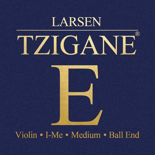 Струна скрипичная E(МИ) Larsen TZIGANE стальная, на шарике, среднее натяжение, Larsen 631362 (G)