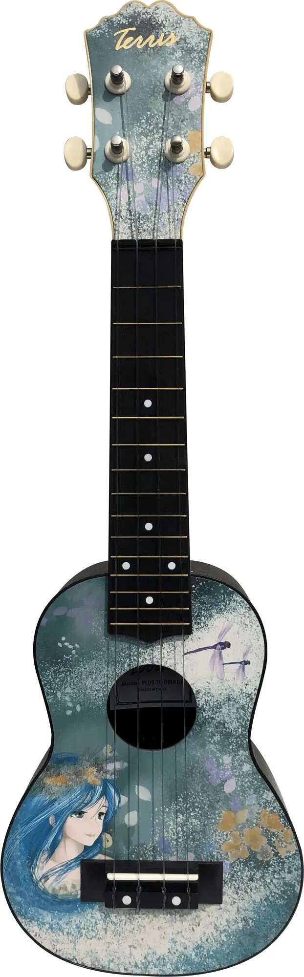 Музыкальный инструмент укулеле сопрано TERRIS PLUS 70 DRIADA для начинающих и профессионалов