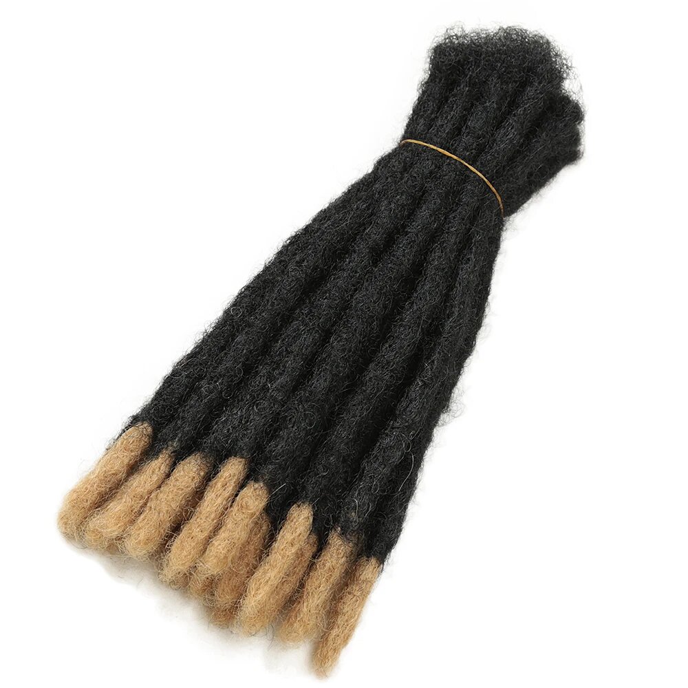 Дреды синтетические омбре T27, 10 дюймов, 30 штук