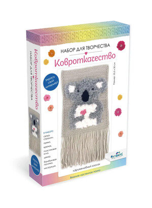 Набор для творчества (Origami) Ковроткачество Дружелюбный коала (07089)