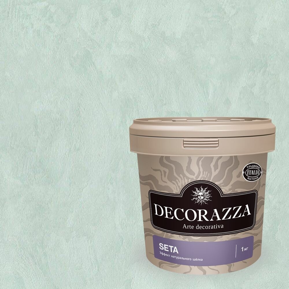 Декоративная штукатурка с эффектом натурального шелка Decorazza Seta (1кг) ST 11-200
