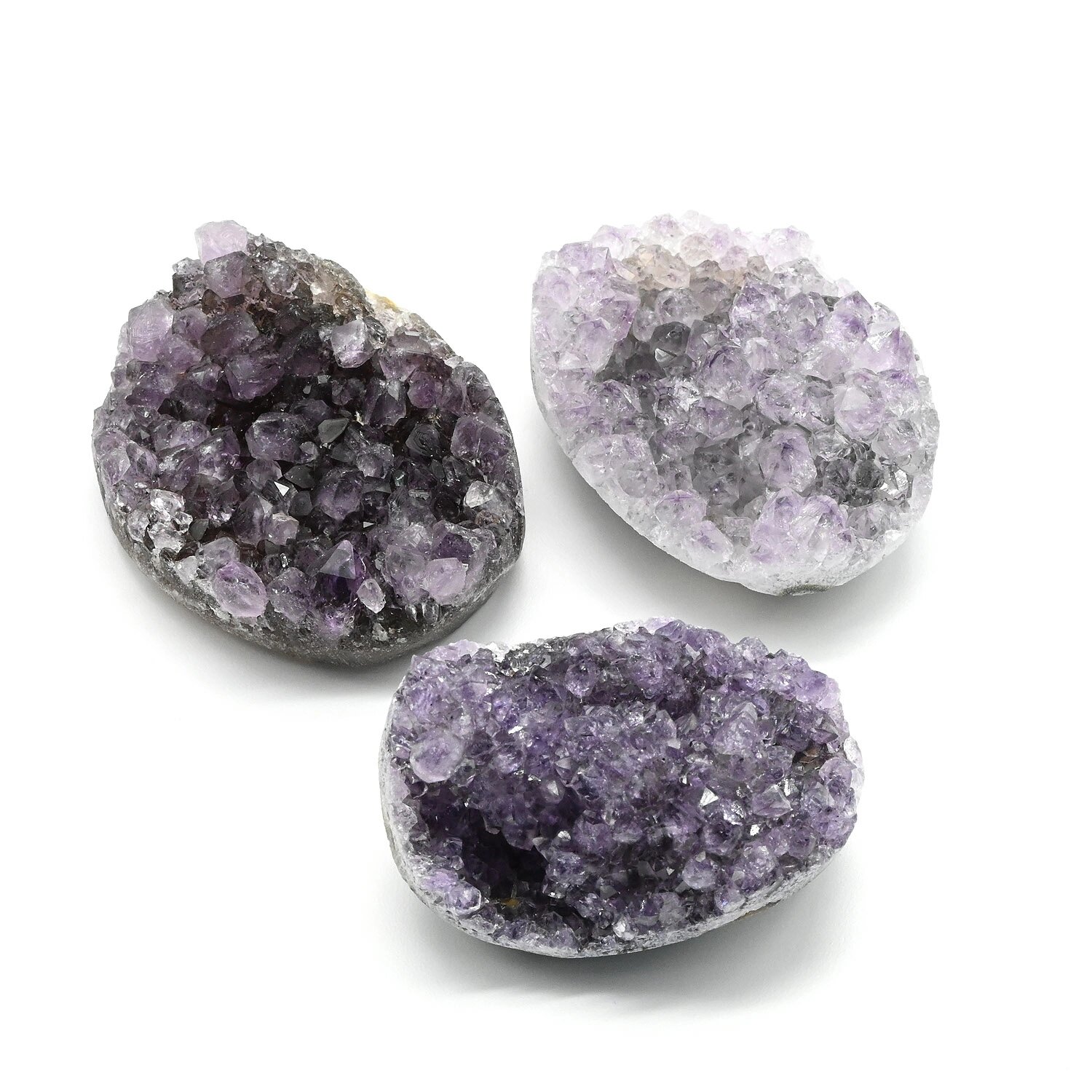 Друза аметистовая овал 30*45мм, 36г .