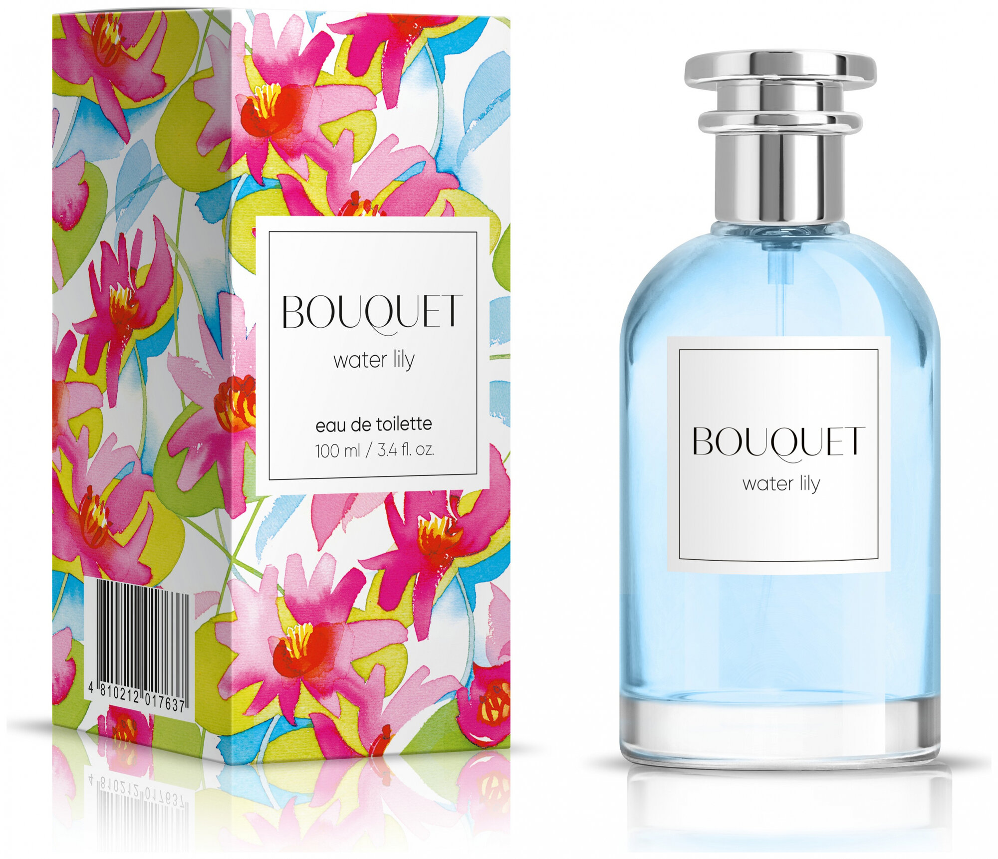 Туалетная вода Dilis Parfum Туалетная вода женская Bouquet Water Lily (Объем 100 мл) - Белорусская косметика
