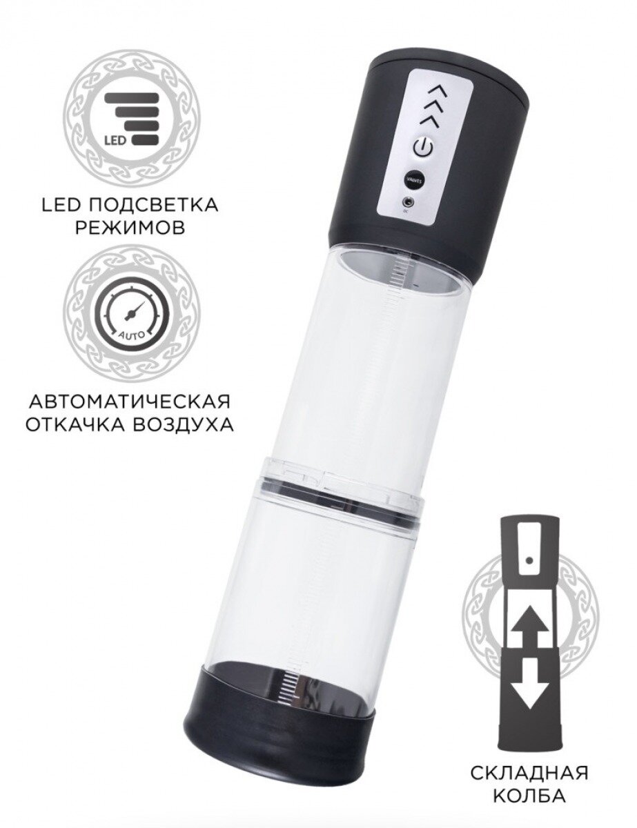 Перезаряжаемая автоматическая складная вакуумная помпа ANDREAS