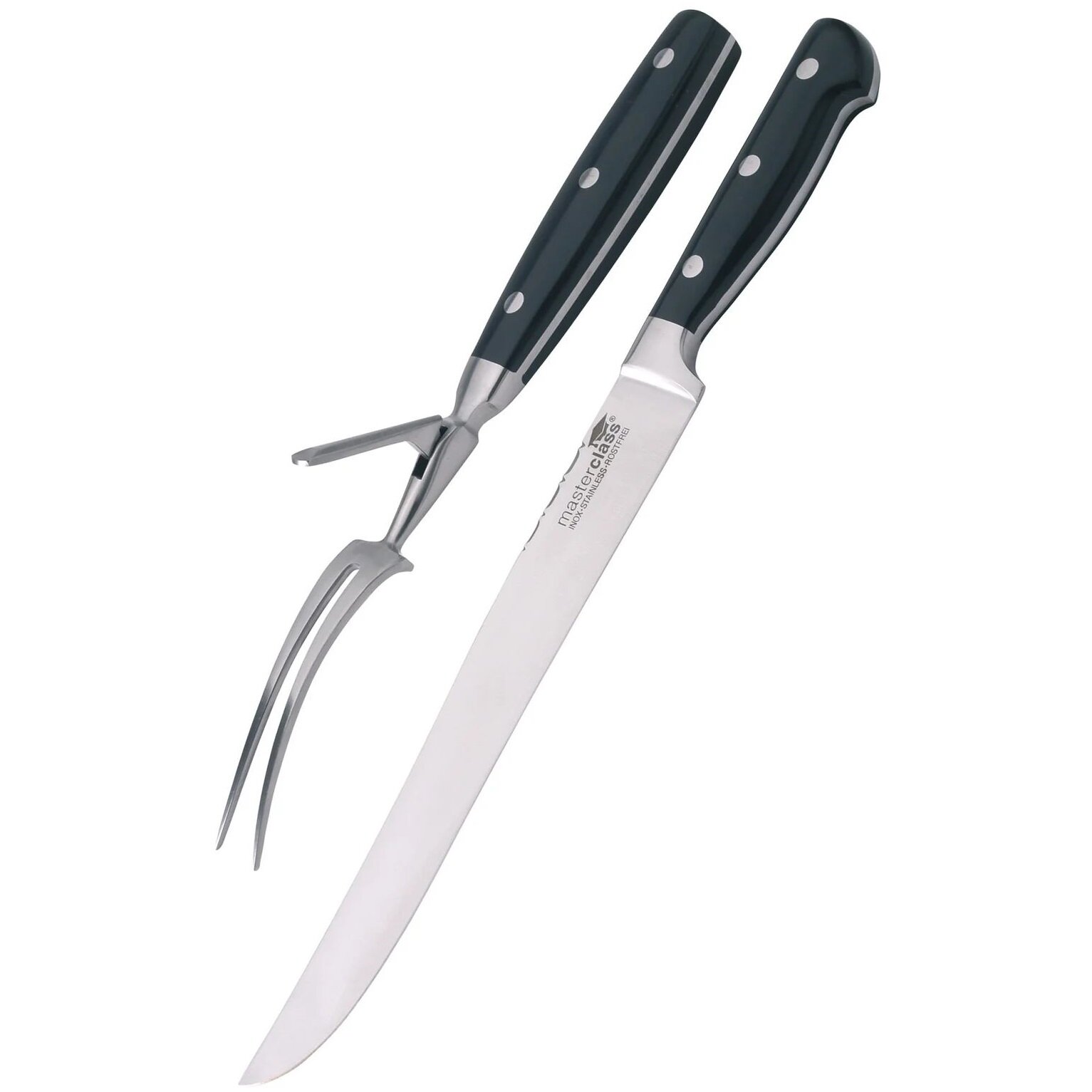 Набор для сервировки MasterClass Deluxe Traditional Carving Set KCCARVSETBLK