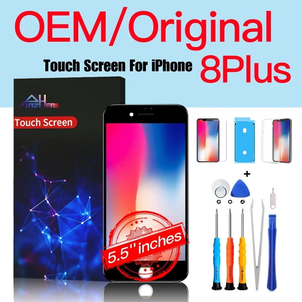 OEM Черный экран для iPhone 8 Plus 5.5"