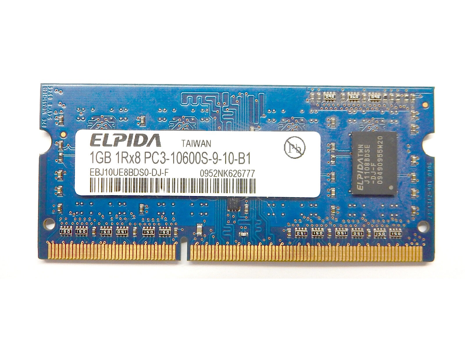 Оперативная память Elpida EBJ10UE8BDS0-DJ-F DDR3 1GB