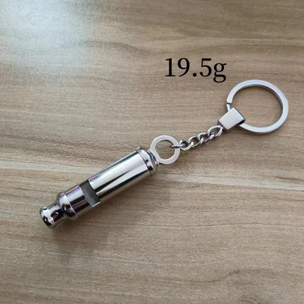 Серебряный свисток с брелоком 19.5g