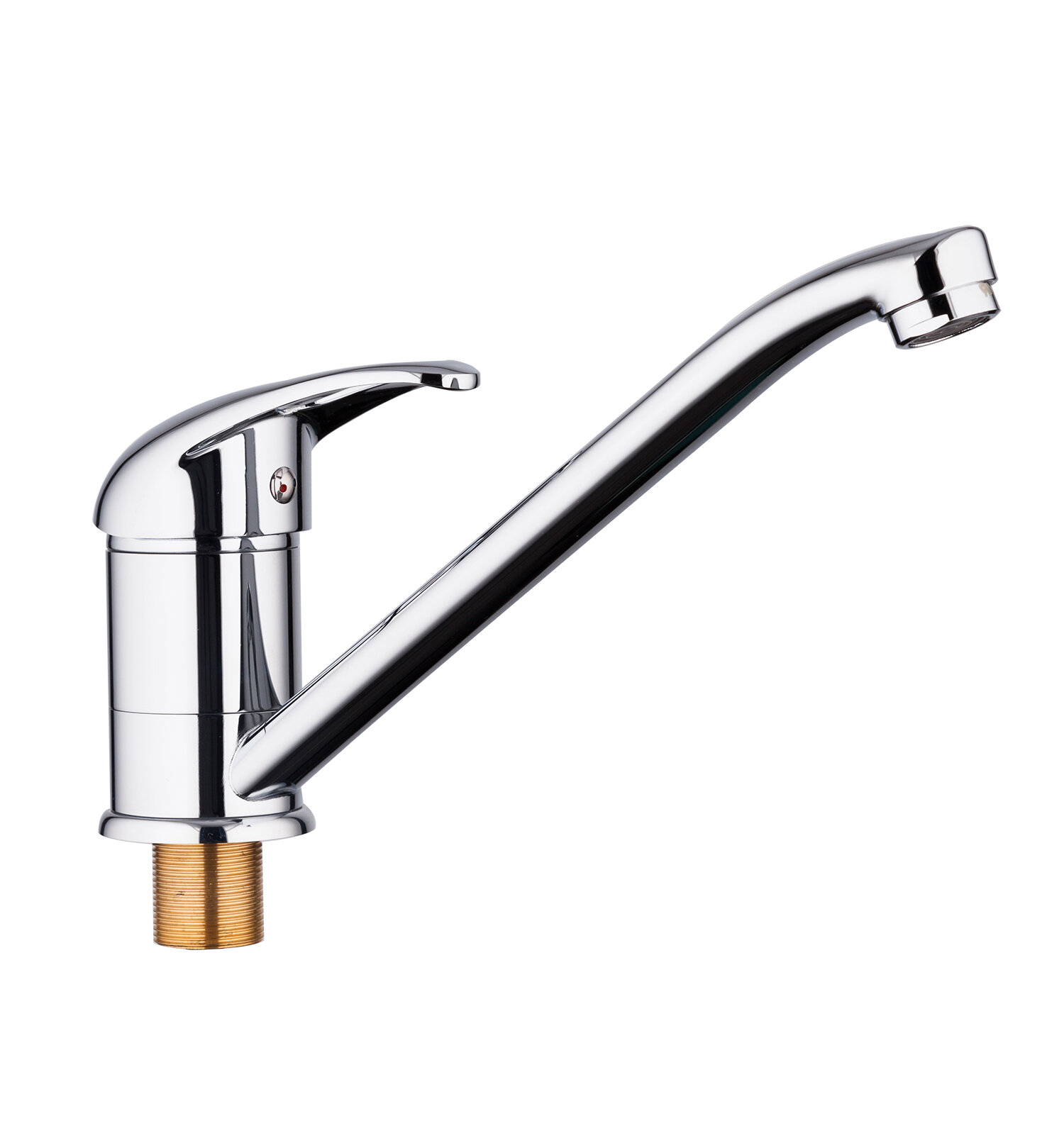 Смеситель для кухни с поворотным изливом Frap F4903 латунь, хром