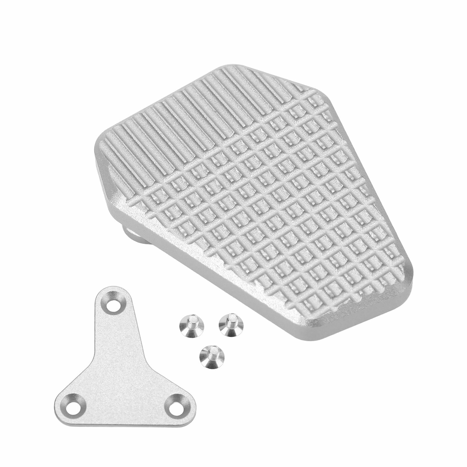 Увеличенная педаль заднего тормоза для BMW S1000XR 2020+, серебристая