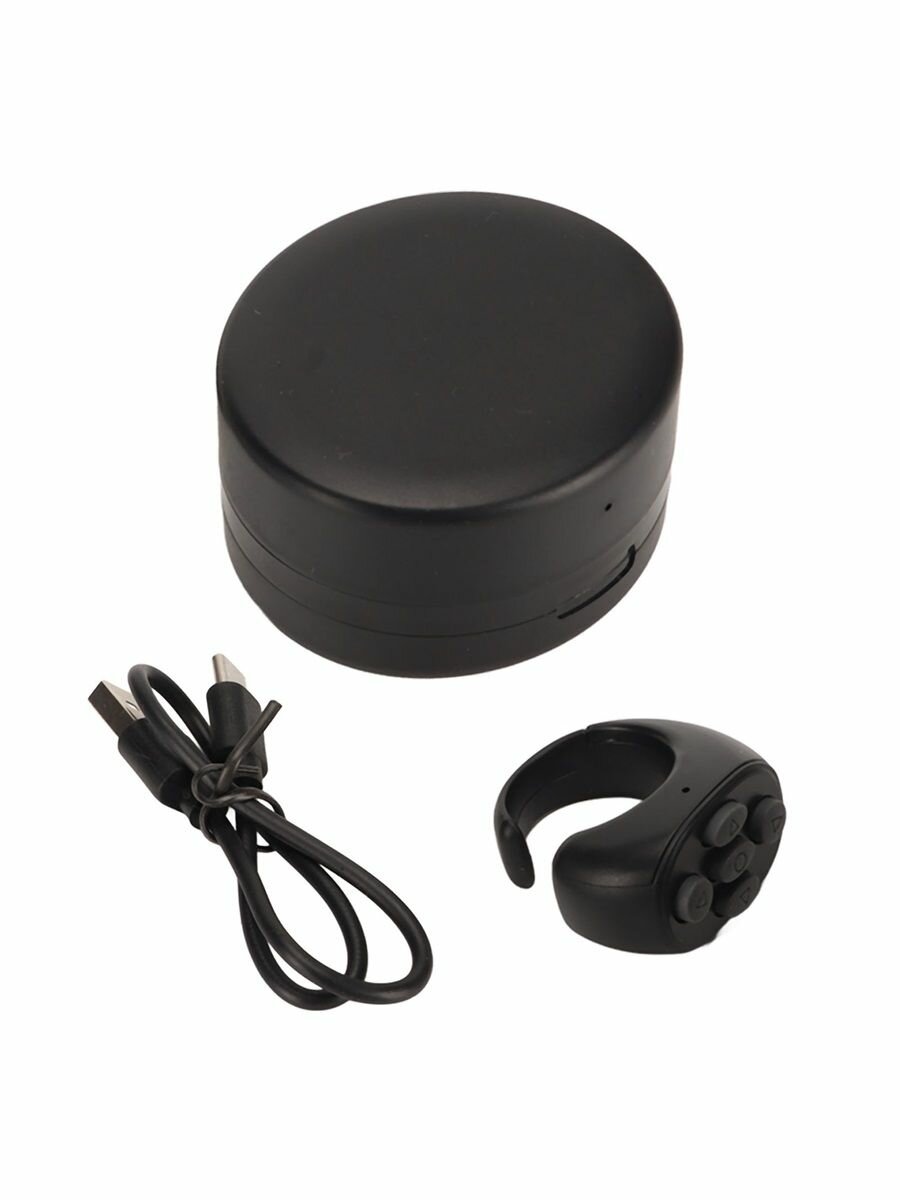 Беспроводной пульт дистанционного управления затвором ABS кнопка-кольцо для селфи с управлением через приложение для смартфона