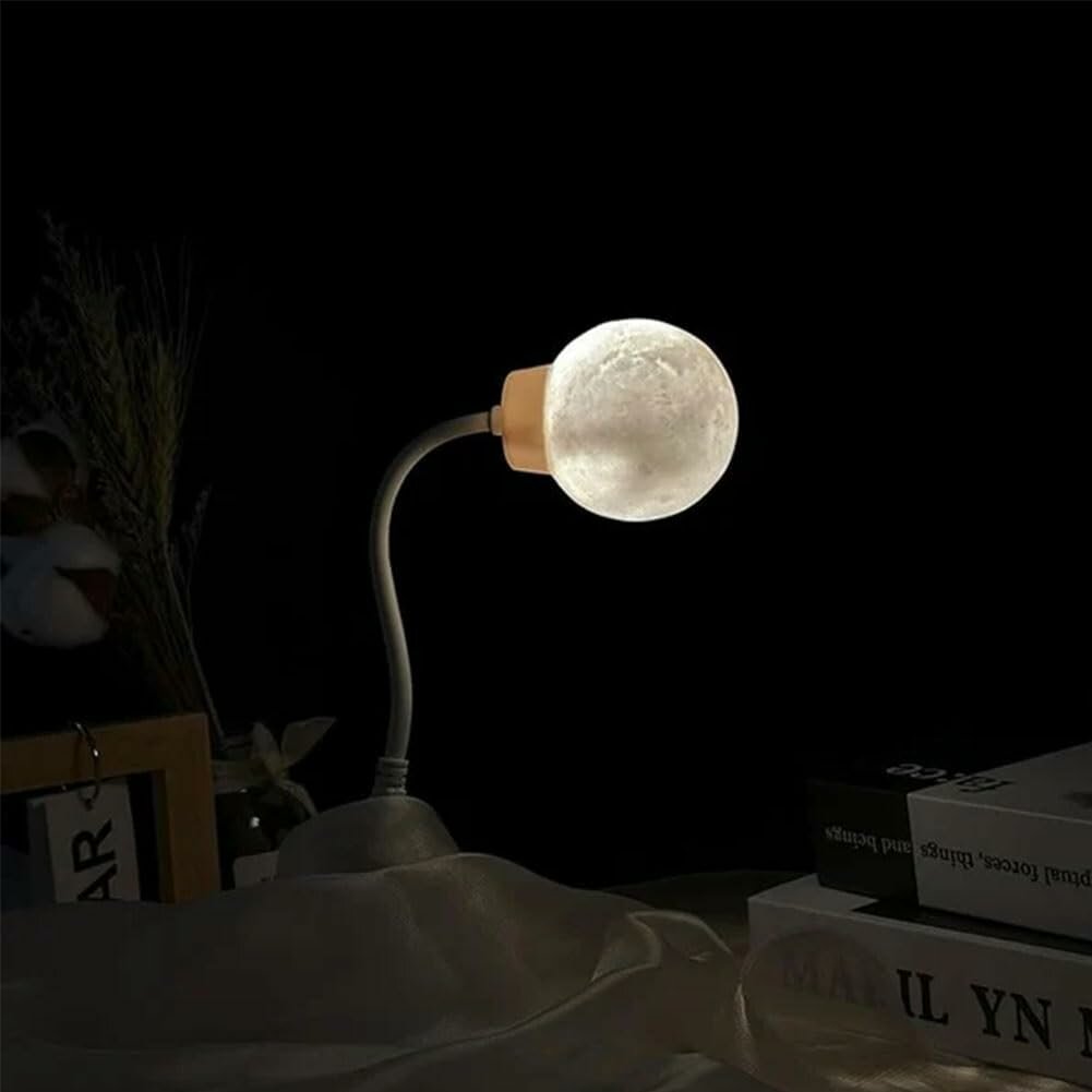 Настольная лампа для защиты глаз Moon lamp
