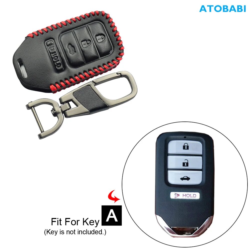 Чехол для ключей Honda Civic Fit Accord Pilot CR-V, A-4 Buttons