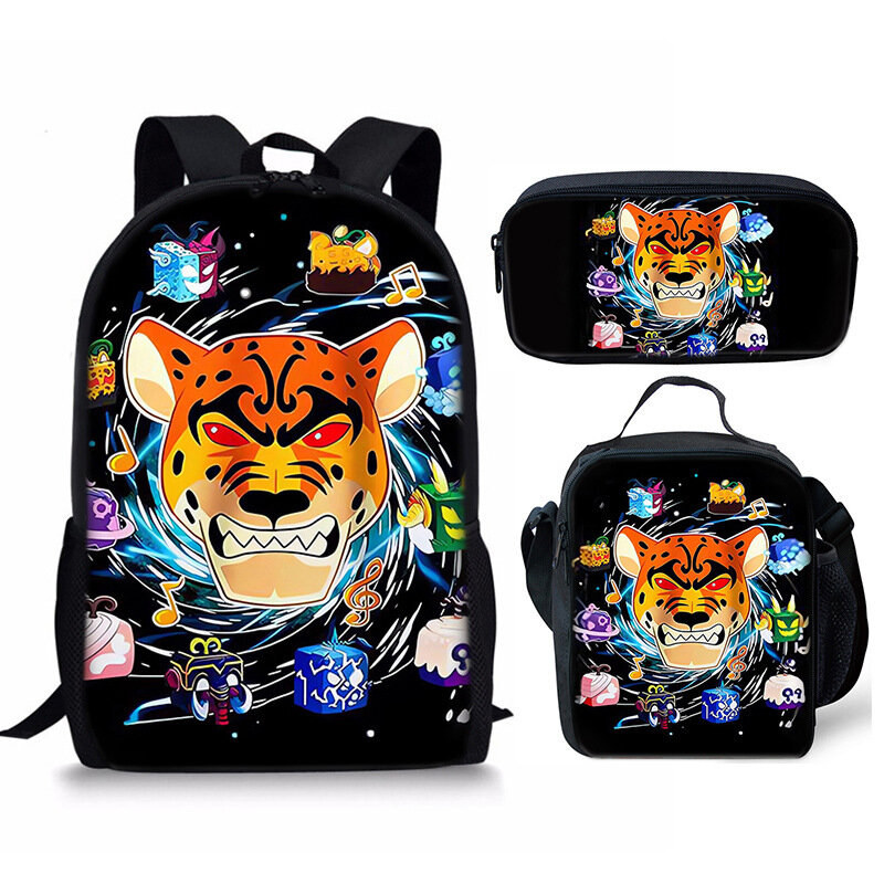 Рюкзак школьный + сумка через плечо + пенал-3 и 1 Сумка школьная мальчика для девочки подарок- Roblox