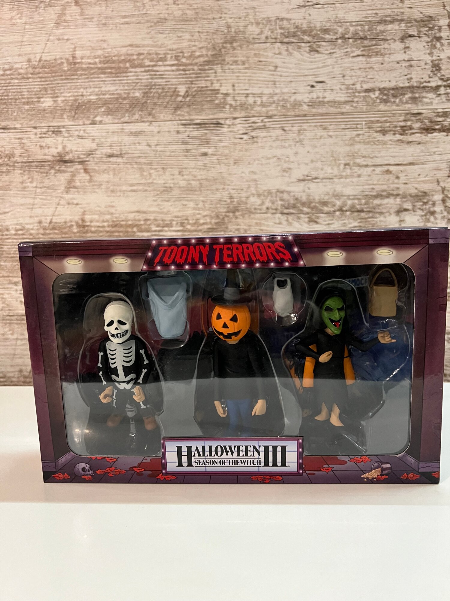 Набор фигурок Сезон ведьмы Halloween 3 Season of the Witch Tonny Terrors, по 13 см от Neca