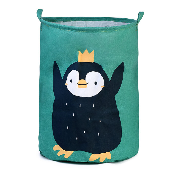 Корзина для игрушек 00-6126 "Пингвин" 40*50 см, влагостойкая