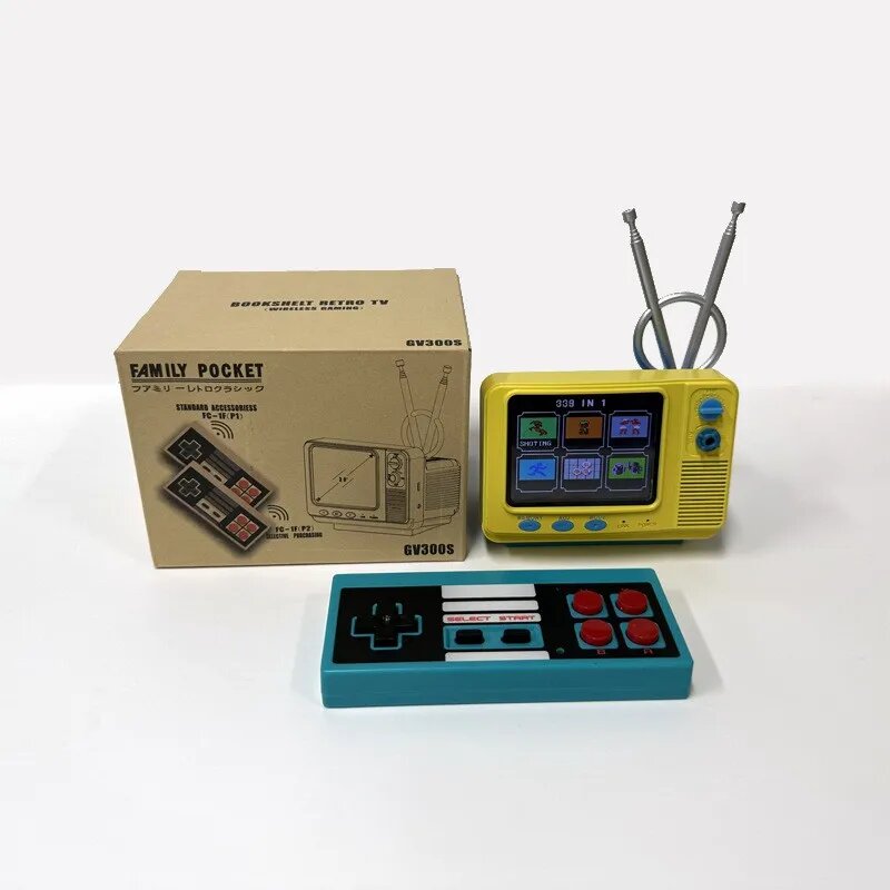 Консоль игровая карманная GV300, 3,0 дюйма, 339 классических игр