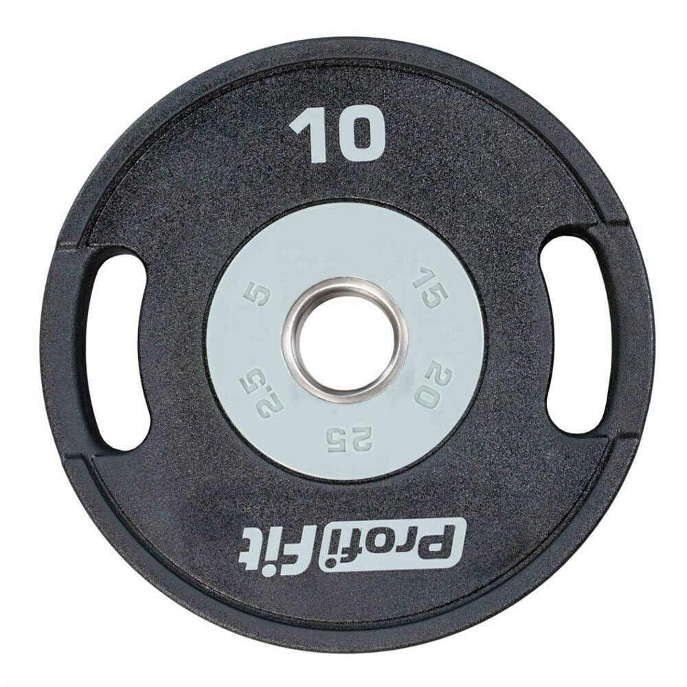 PROFI-FIT Диск полиуретановый D51 мм PROFI-FIT 10 кг графит, серый