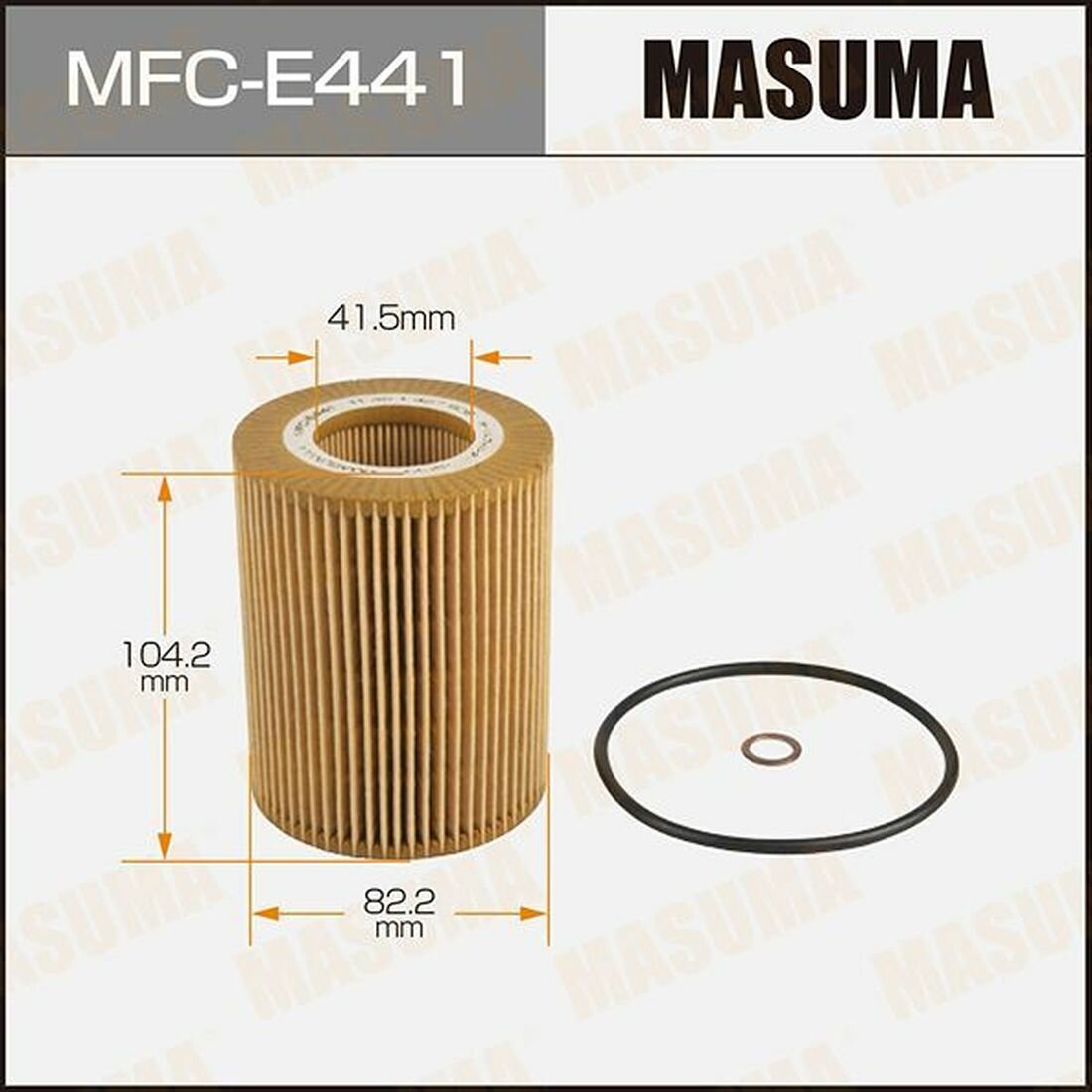 Фильтр масляный Masuma (вставка) MFC-E441