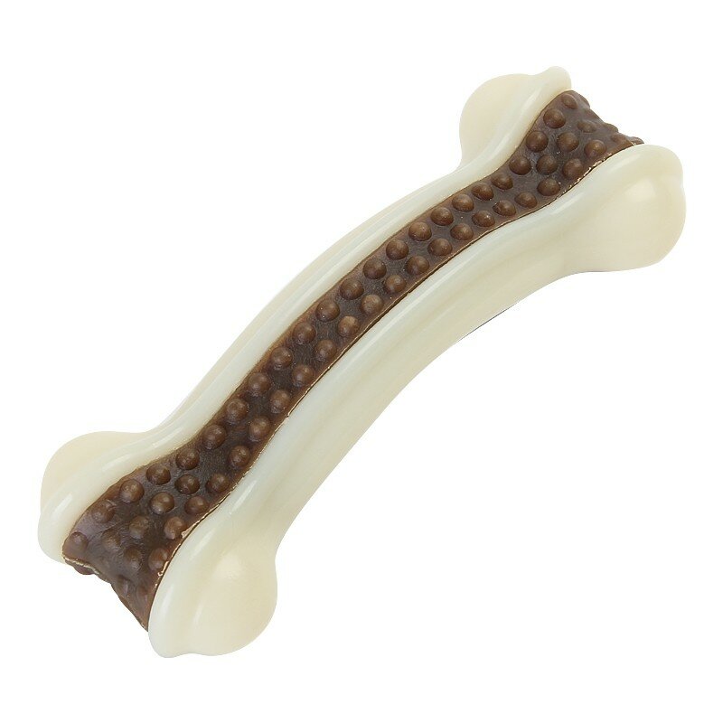 EETOYS Large Curved Bone Dog Toy, 2-In Chew And Teethe, Durable Dental Chew Stick, Pet Supplies for Boredom Relief