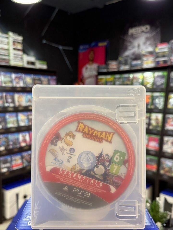 Игра Rayman Origins PS3 (Русская версия) (ПБ) (Box)