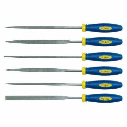 Набор надфилей 160мм-6шт. VOREL 25352