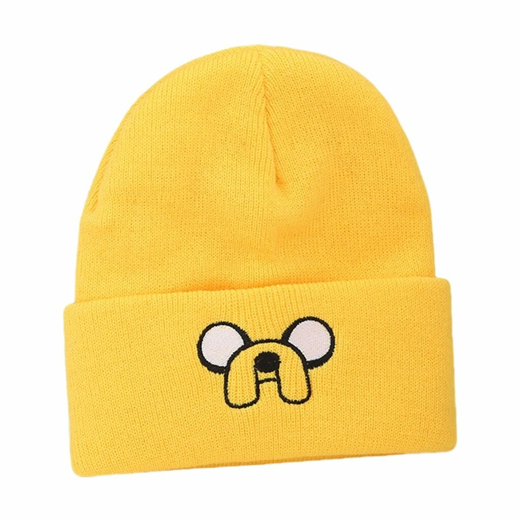 Корейская версия милой мультяшной шляпы для пары-желтый