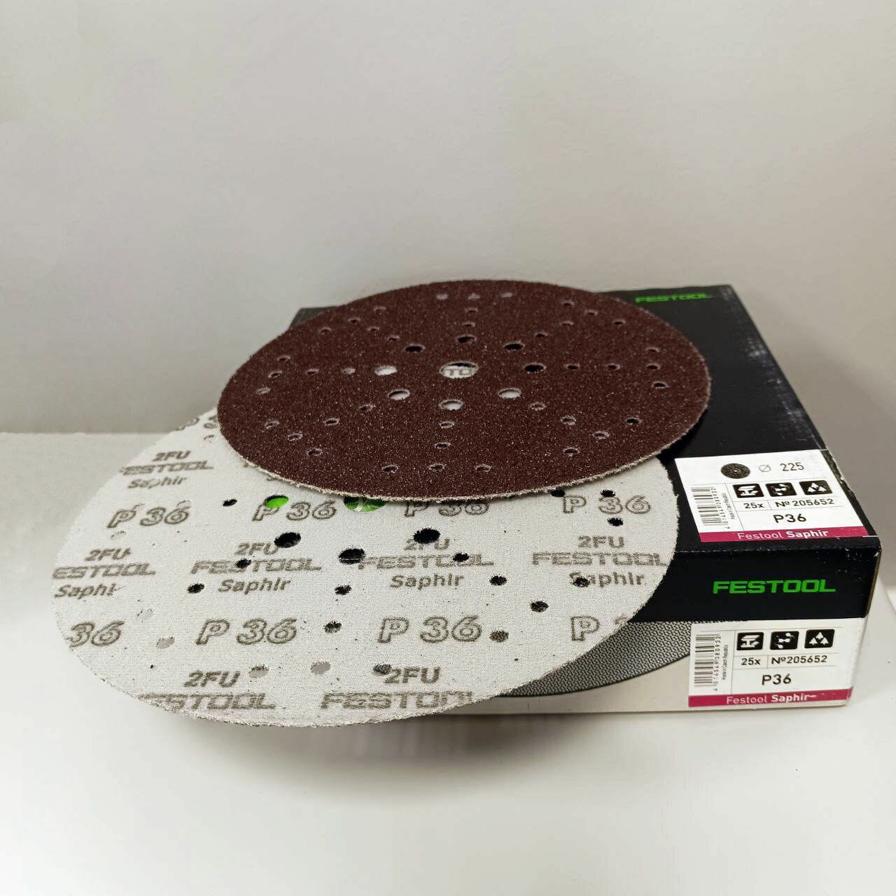 Шлифовальные круги Saphir STF D225/48 P36 SA/5 205652 FESTOOL Фестул 5 шт.