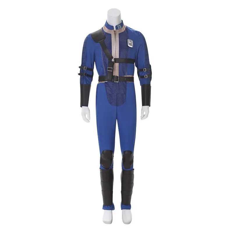 Костюм Луци из Fallout 33 Синий, L, Men Full Set