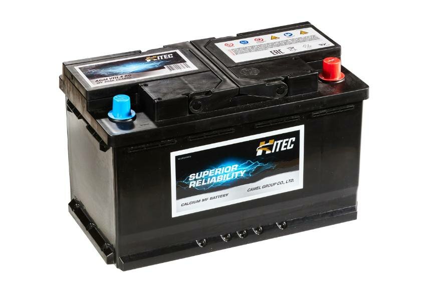 Аккумуляторная батарея HITEC 80 а/ч, обратная пол-сть VRL4 80 AGM VRL480AGM-HITEC