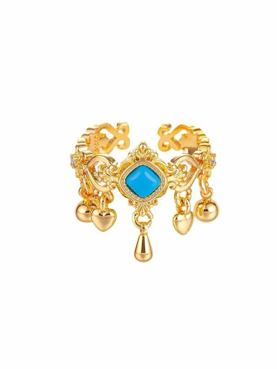 Кольцо, искусственный камень