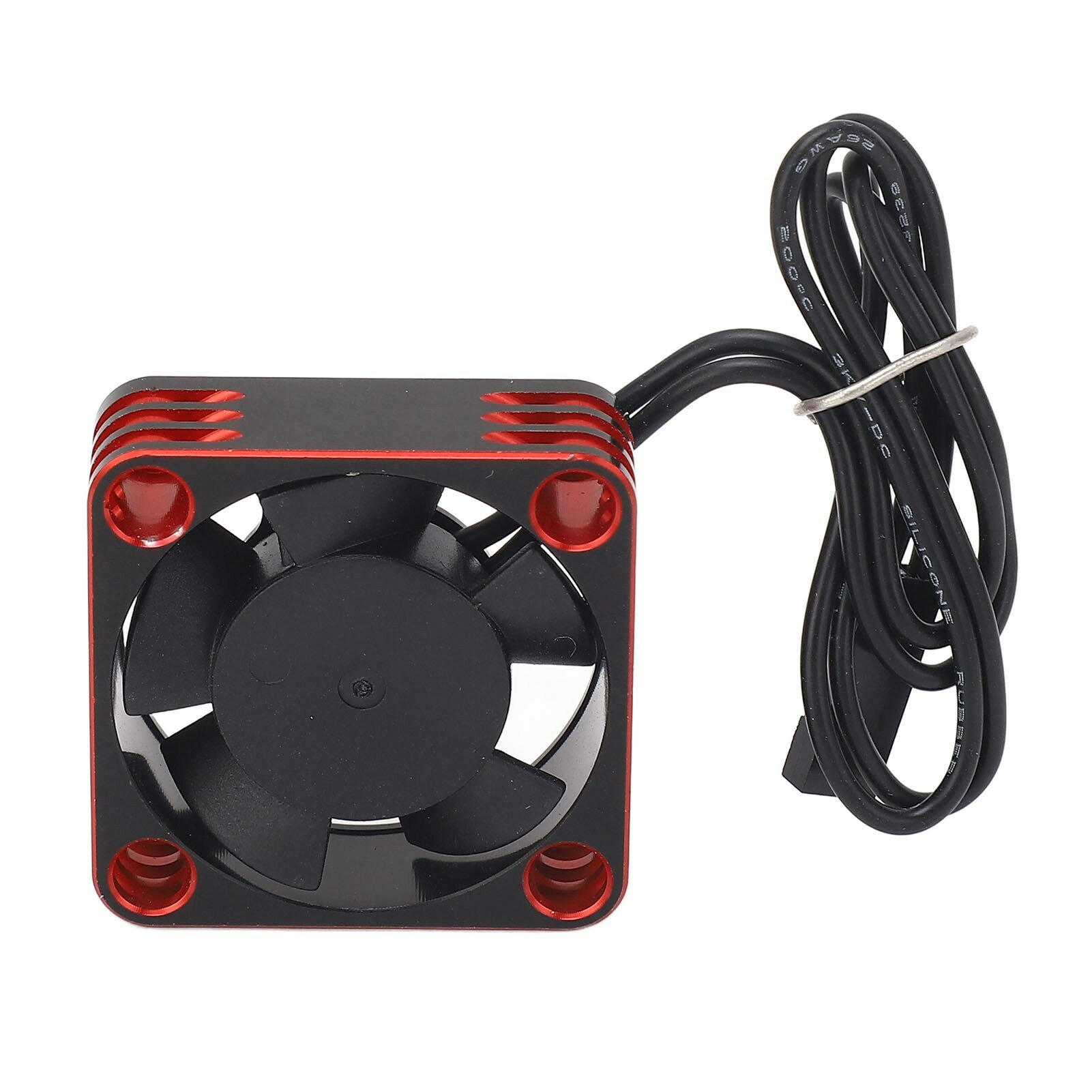 Motor Cooling Fan Universal 31x31mm 23000RPM Aluminum Plastic RC Car ESC Heatsink for AXIAL Traxxas HSP Redcat HPI DC 5 9V Red
