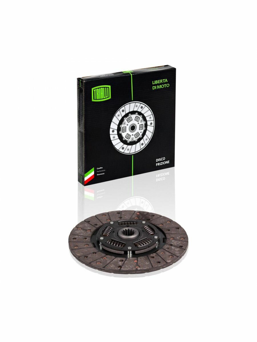 Диск сцеп. для а/м Hyundai HD45/65/72/78 (04-) 3.9D (ведом.) (FD 0819), TRIALLI FD0819