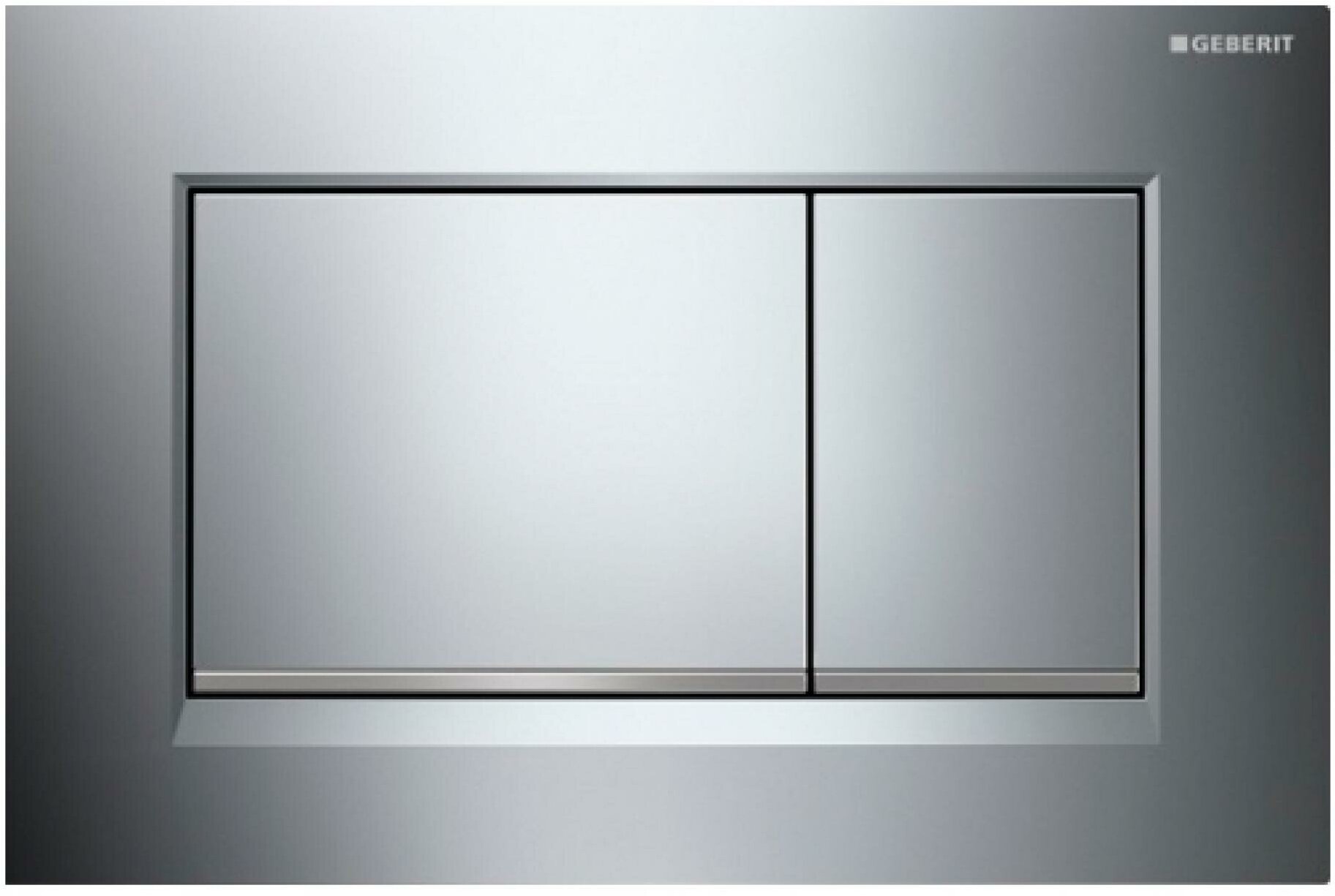 Кнопка смыва GEBERIT 115.883. KH.1 Sigma 30 глянцевый хром/матовый хром