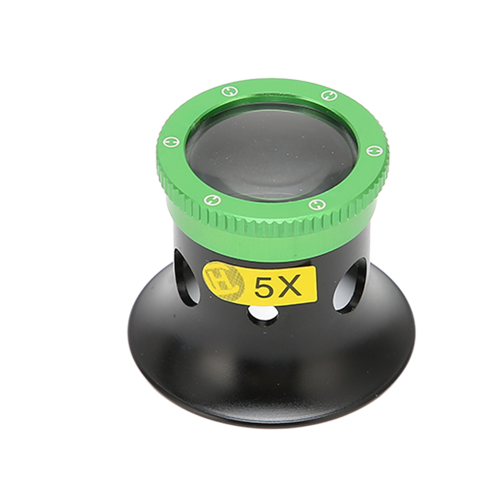 Лупадляглазс5-кратнымувеличением, изготовленаизалюминиевогосплава, оснащенасапфировымстеклом, износостойкая, подходитдлячасов, ювелирныхизделий, часовиантиквариата.