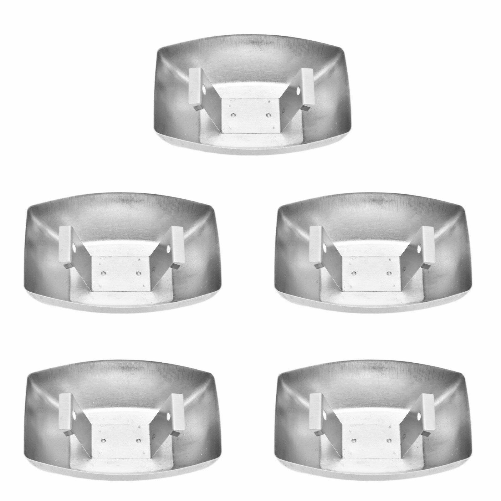 Шт. регулируемых чашек для сбора масла из нержавеющей стали для кухонной вытяжки, маслосборники для легкой очистки и долговечного использования