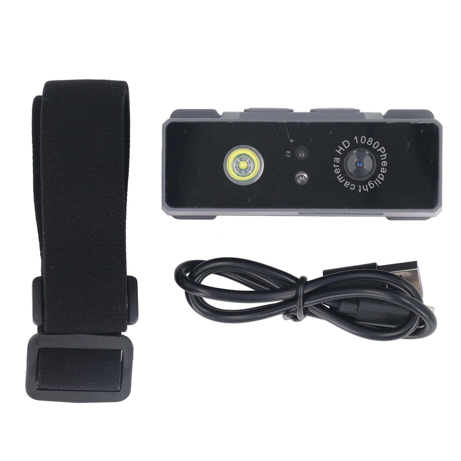 Спортивная камера HD 1080P на голове, батарея 1800 мАч