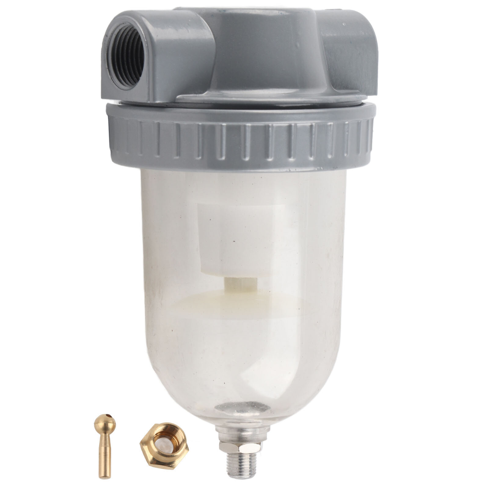 Фильтр воздушного компрессора из алюминиевого сплава, миниатюрный, для сжатого воздуха, водонепроницаемый, пылезащитный, QSL‑15 G1/2