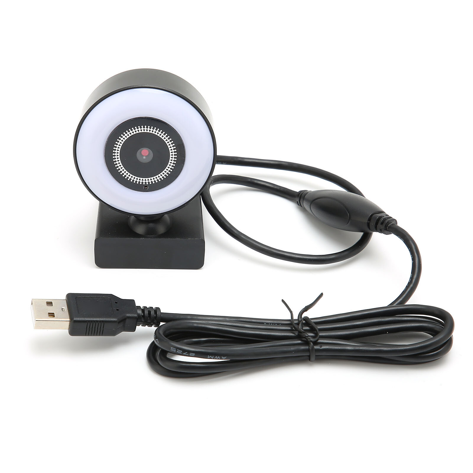 Webcam 1080P HD 30FPS USB2.0 Computer Camera Builtin Microphone for Video Conferences Web Live Broadcasts