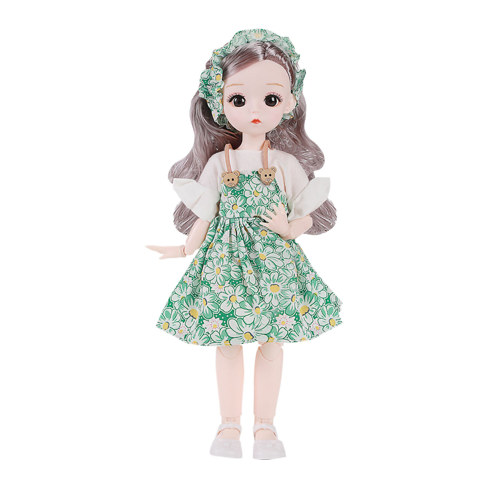 Модная кукла высотой 11,8 дюймов. Милая подвижная игрушка. Подарок на день рождения для девочек от 3 лет и старше. Стиль: обычный.