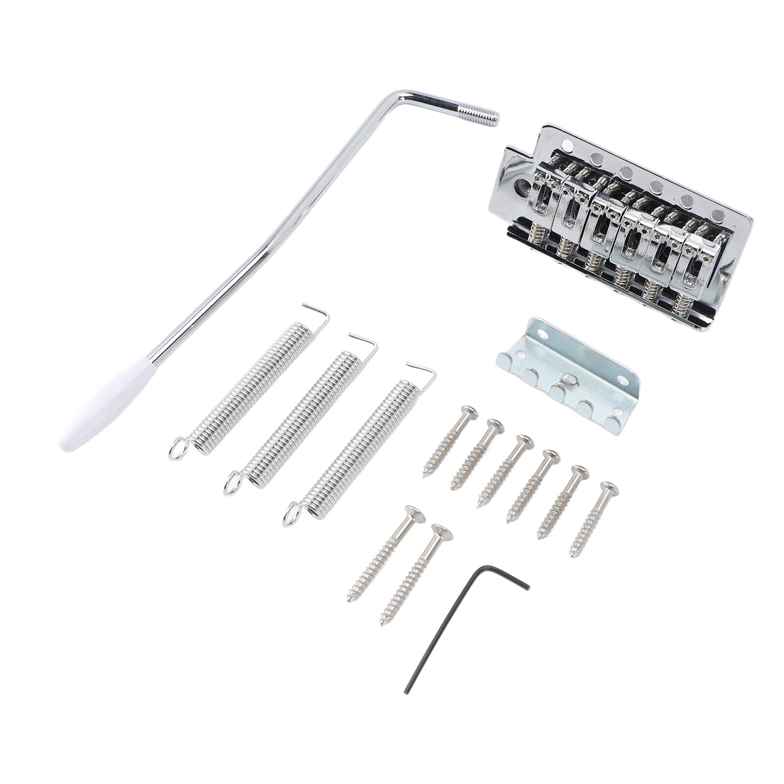 Комплект тремоло-бриджа для гитары ST, 52,5 мм, винтажный, для левшей, из цинкового сплава.