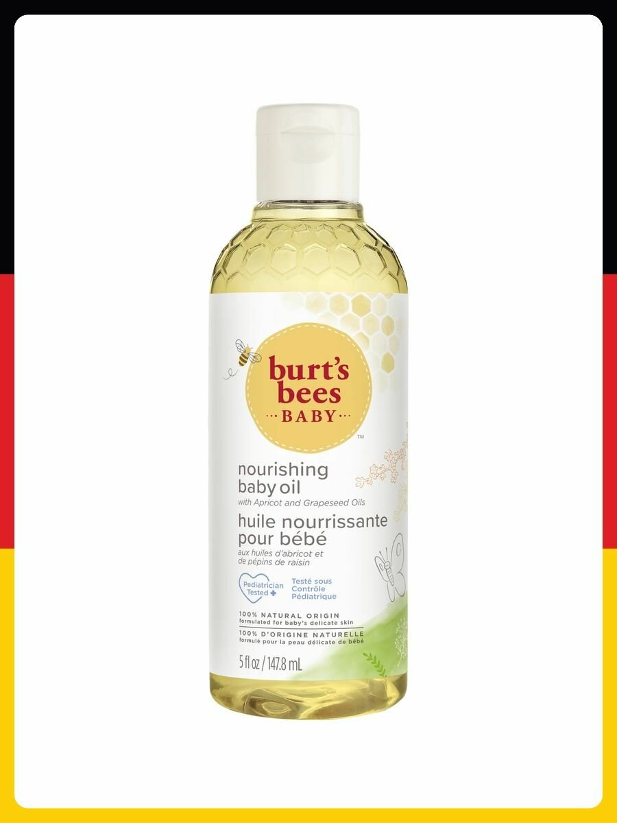 Масло косметическое BURT'S BEES Baby Nourishing Baby Oil, 147.8 ml
