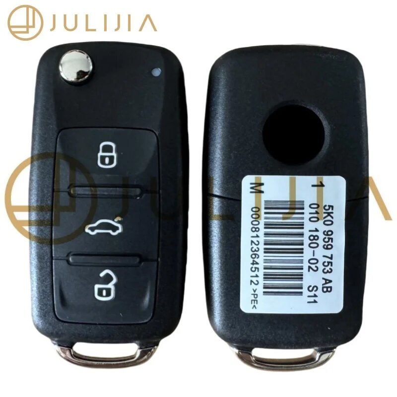 Оригинальный дистанционный ключ для VW VOLKSWAGEN 5K0837202AD Beetle Caddy Eos Golf Jetta Polo Scirocco Tiguan Touran UP 5K0 837 202 AD Origina 202AD