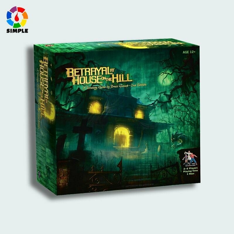 Betrayal At House On The Hill Board Game Настольная игра Предательство в доме на холме