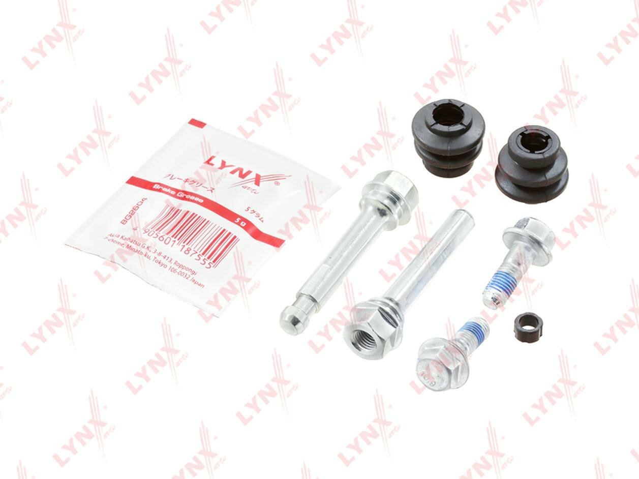 Lynx комплект направляющих тормозного суппорта заднего bc2171