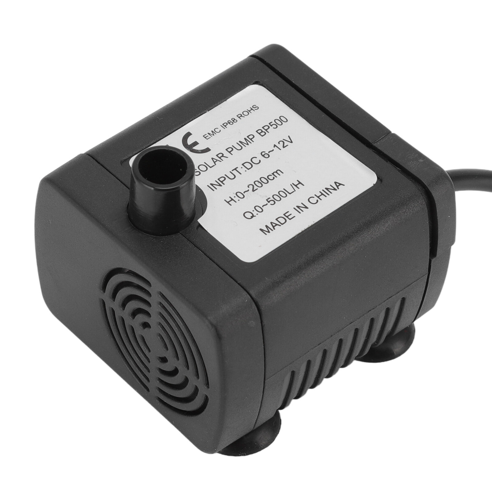 Миниатюрный водяной насос постоянного тока 6 12 В, головка 0 200 см. Простая установка. Многоцелевой фонтанный мини-насос для аквариумов.