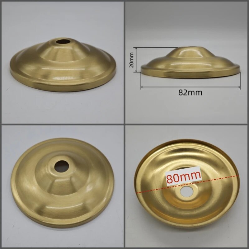Латунный держатель лампы 82x20mm, CJ