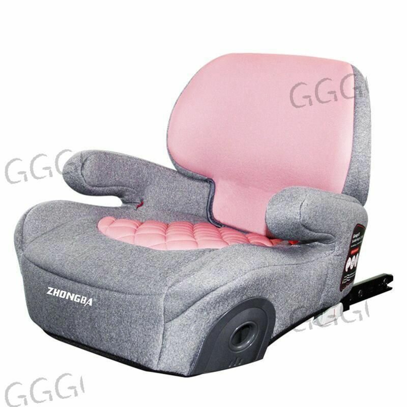 Детское автокресло-бустер ISOfix для детей 3-12 лет, эргономичное, с съемным чехлом, легкое и безопасное путешествий.