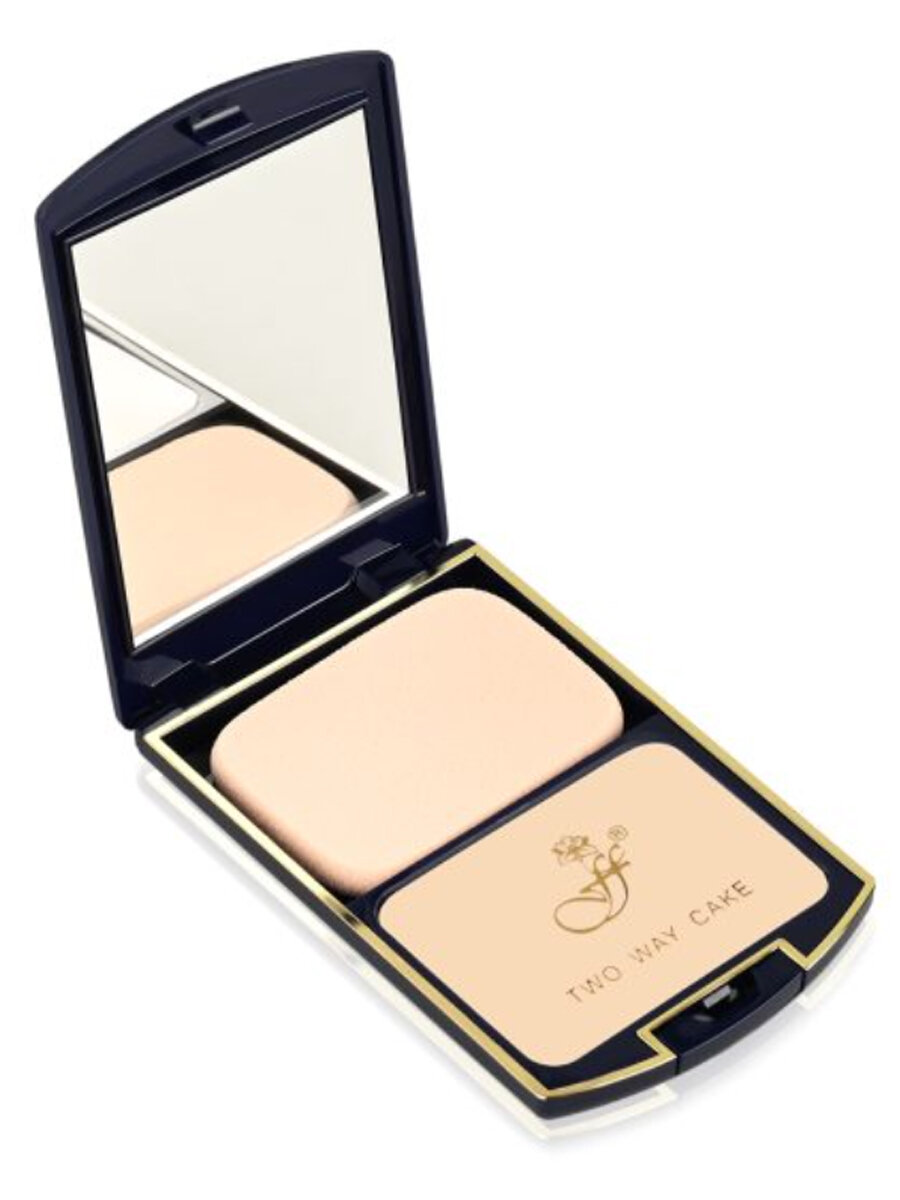 Ffleur Пудра компактная 2 в 1 Two Way Cake Improved Formula, тон 09, 1 шт