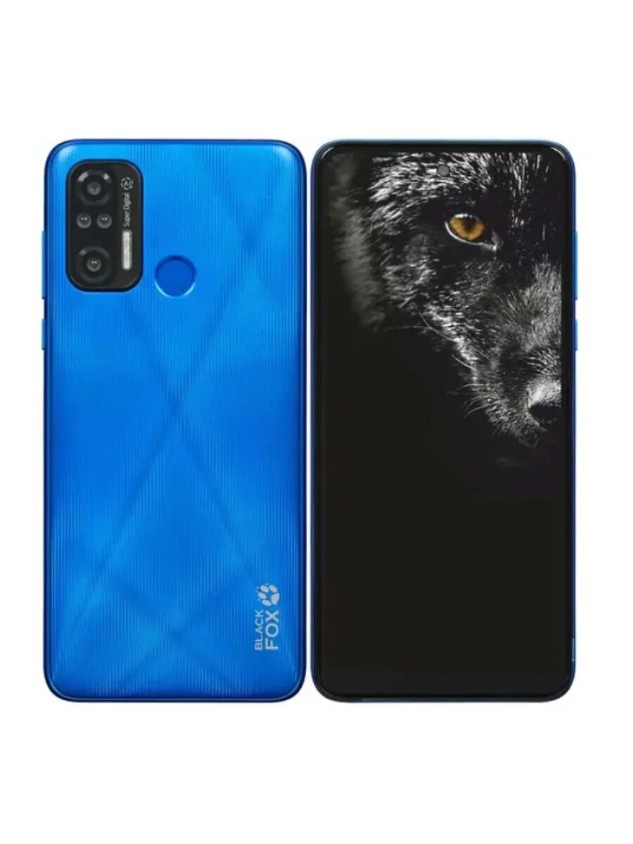 6.8" Смартфон B10+ LTE 2+64 ГБ лазурный РСТ